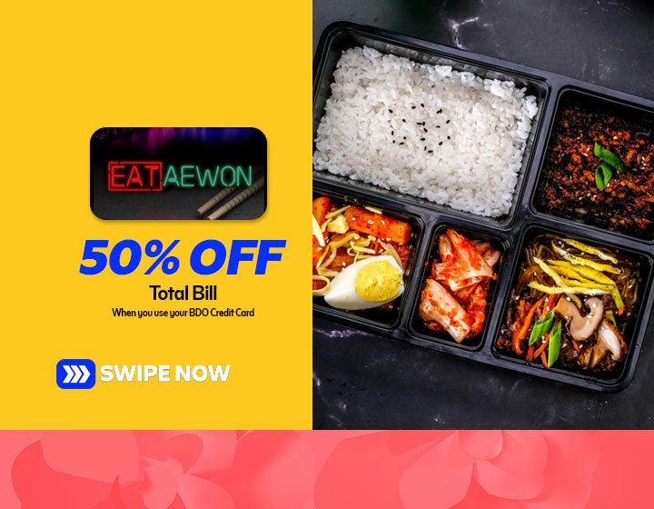 Enjoy a 50% Discount on Meals with your BDO Credit Card! - Deals | SM ...