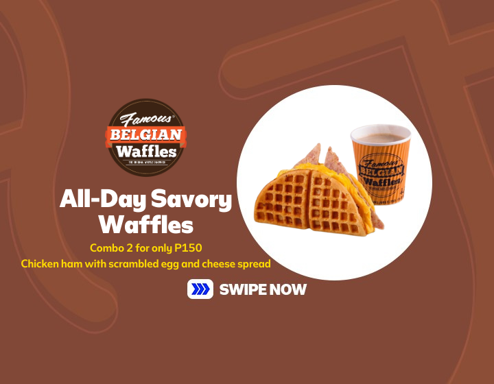 Famous Belgian Waffle All-Day Breakfast Deal - Deals | SM Supermalls